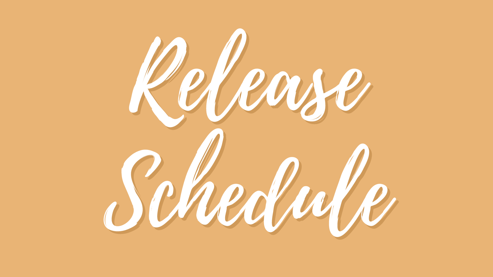 Release Schedule – Shari Lynn Cook